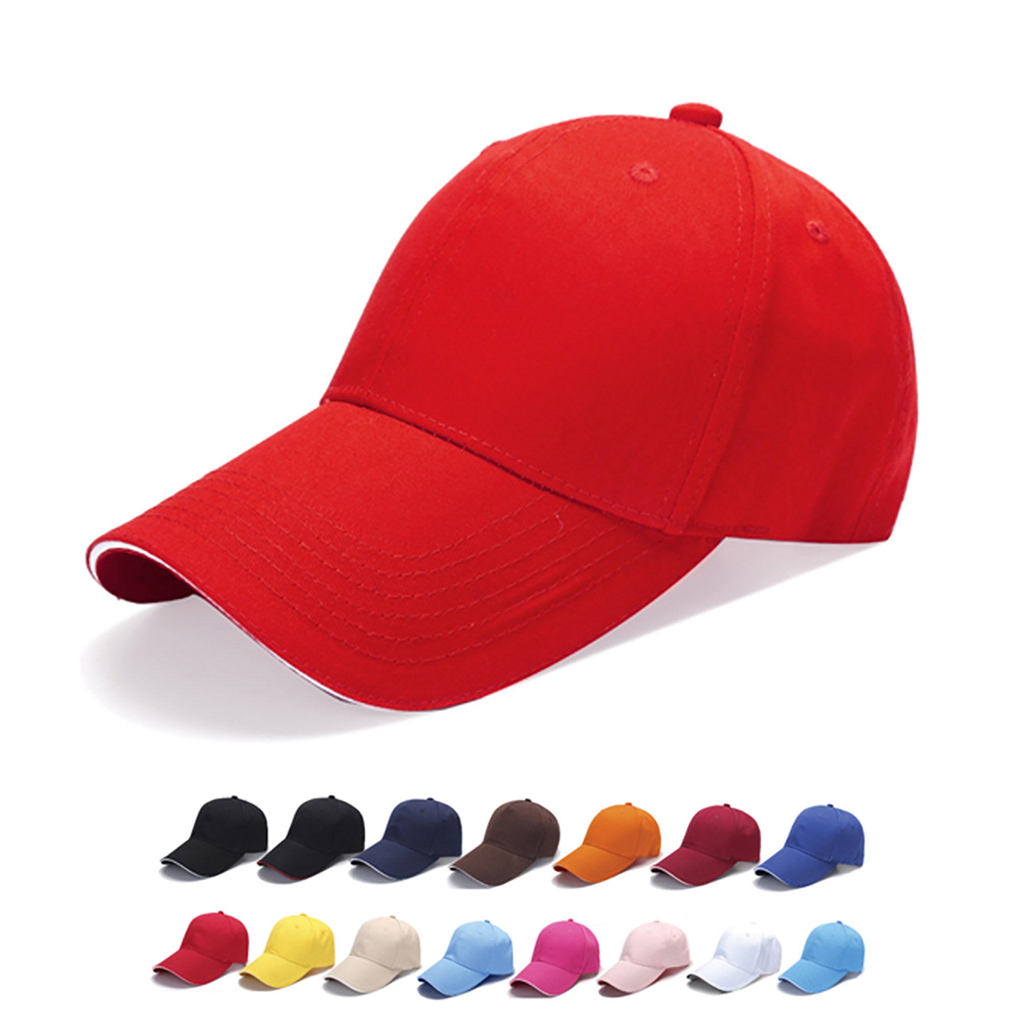 Const 6 Panel Cotton Sandwich Cap HDW005